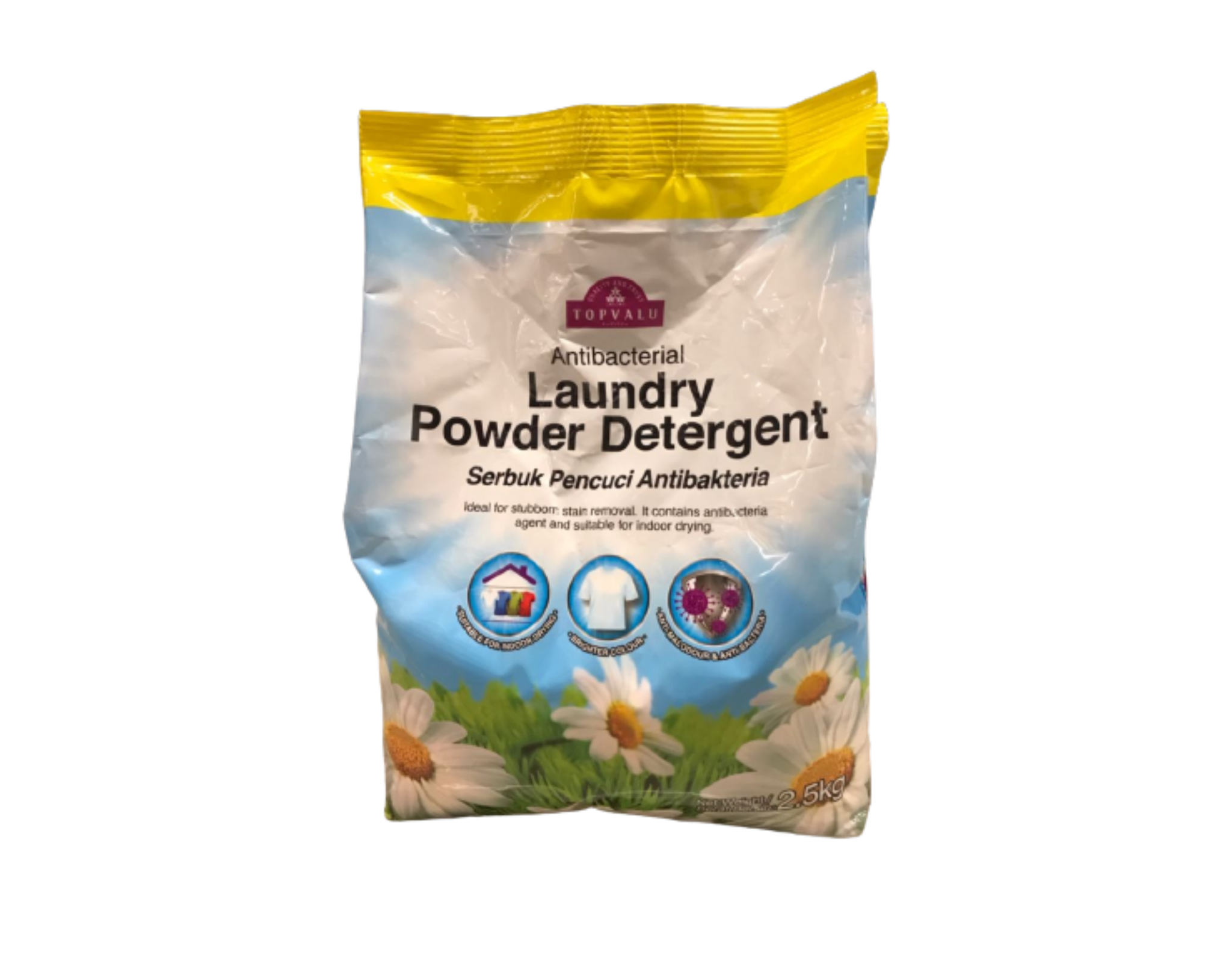 TOPVALU Powder Detergent 2.5kg - Antibacterial Power