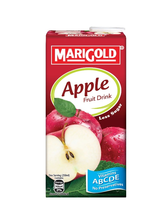 Marigold Apple Fruit Drink Less Sugar | myaeon2go