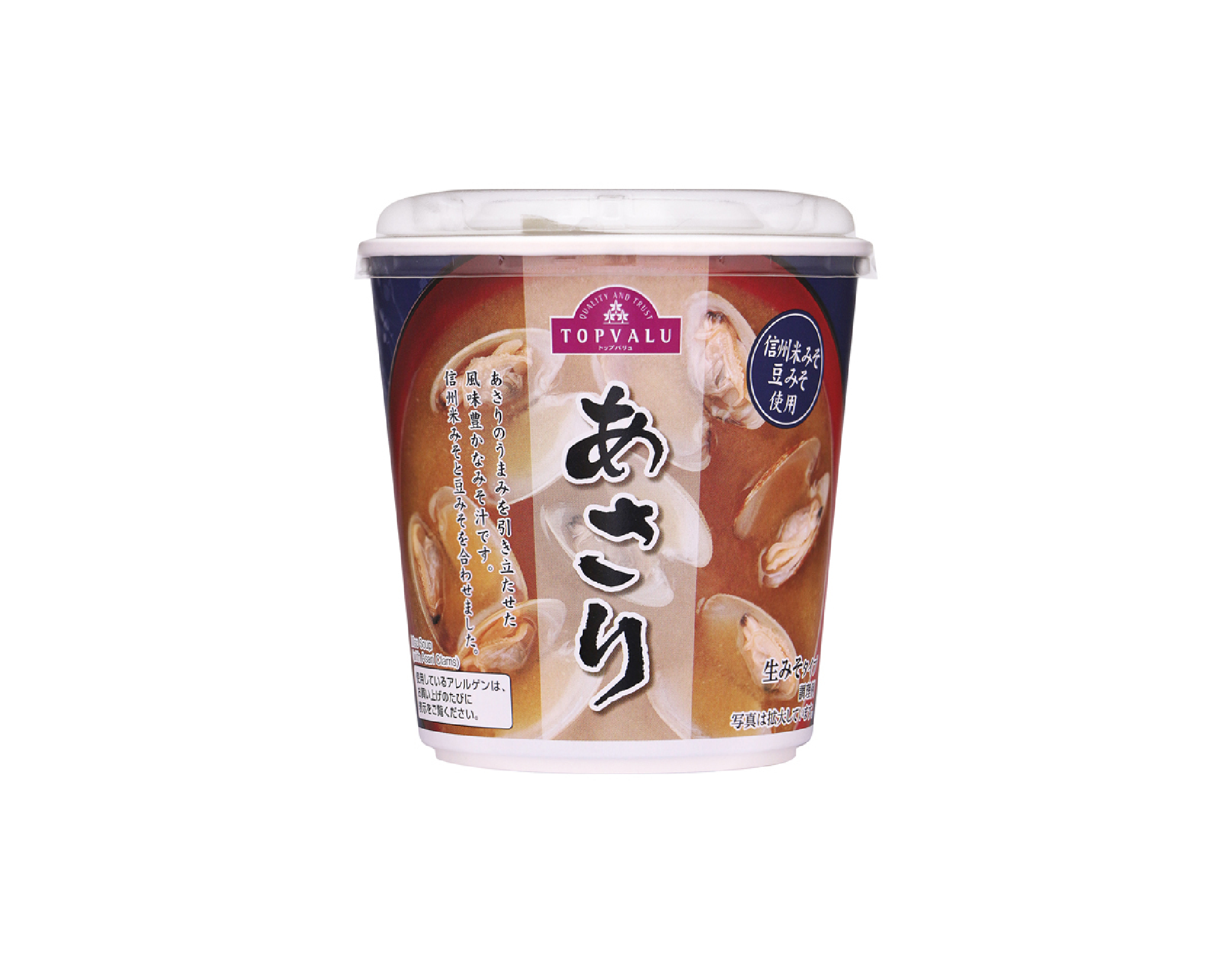 TOPVALU Miso Cup Soup Asari Clam | myaeon2go