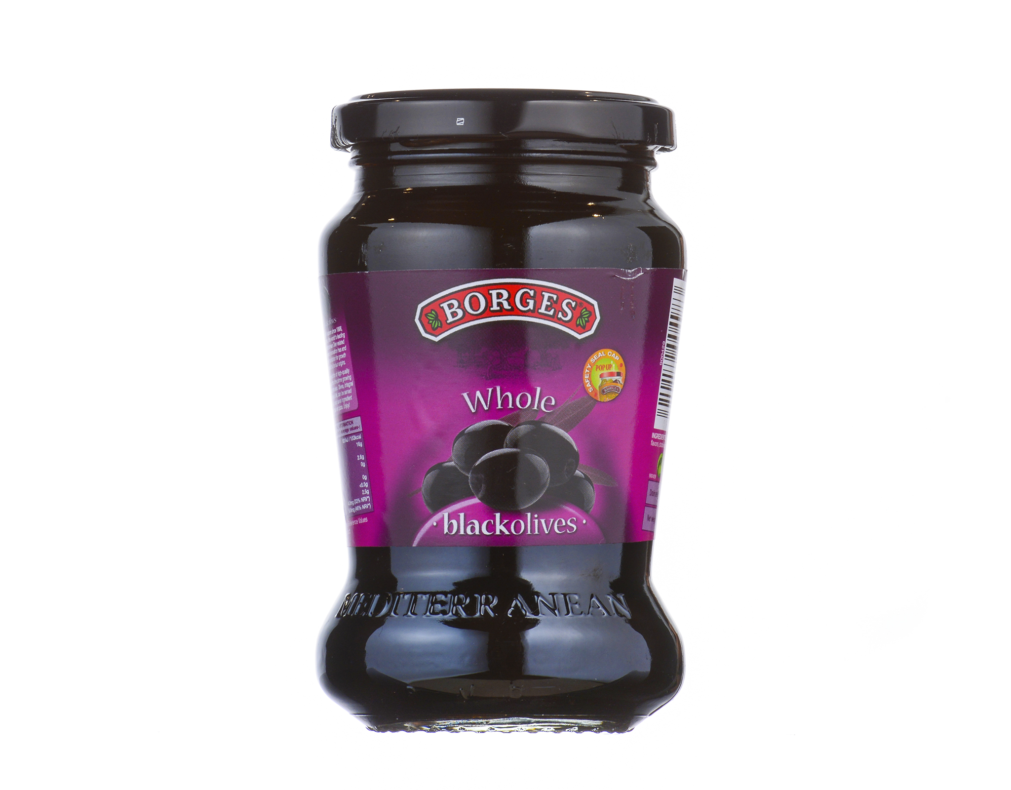 myAEON2GO | Borges Whole Black Olives 285 g