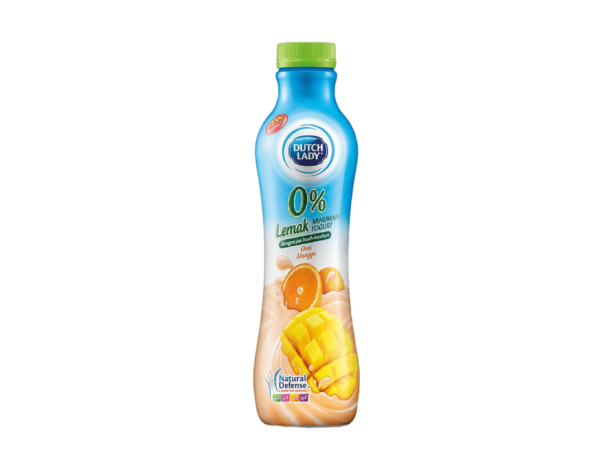 Dutch Lady 0% Fat Yogurt Drink Orange Mango | myaeon2go