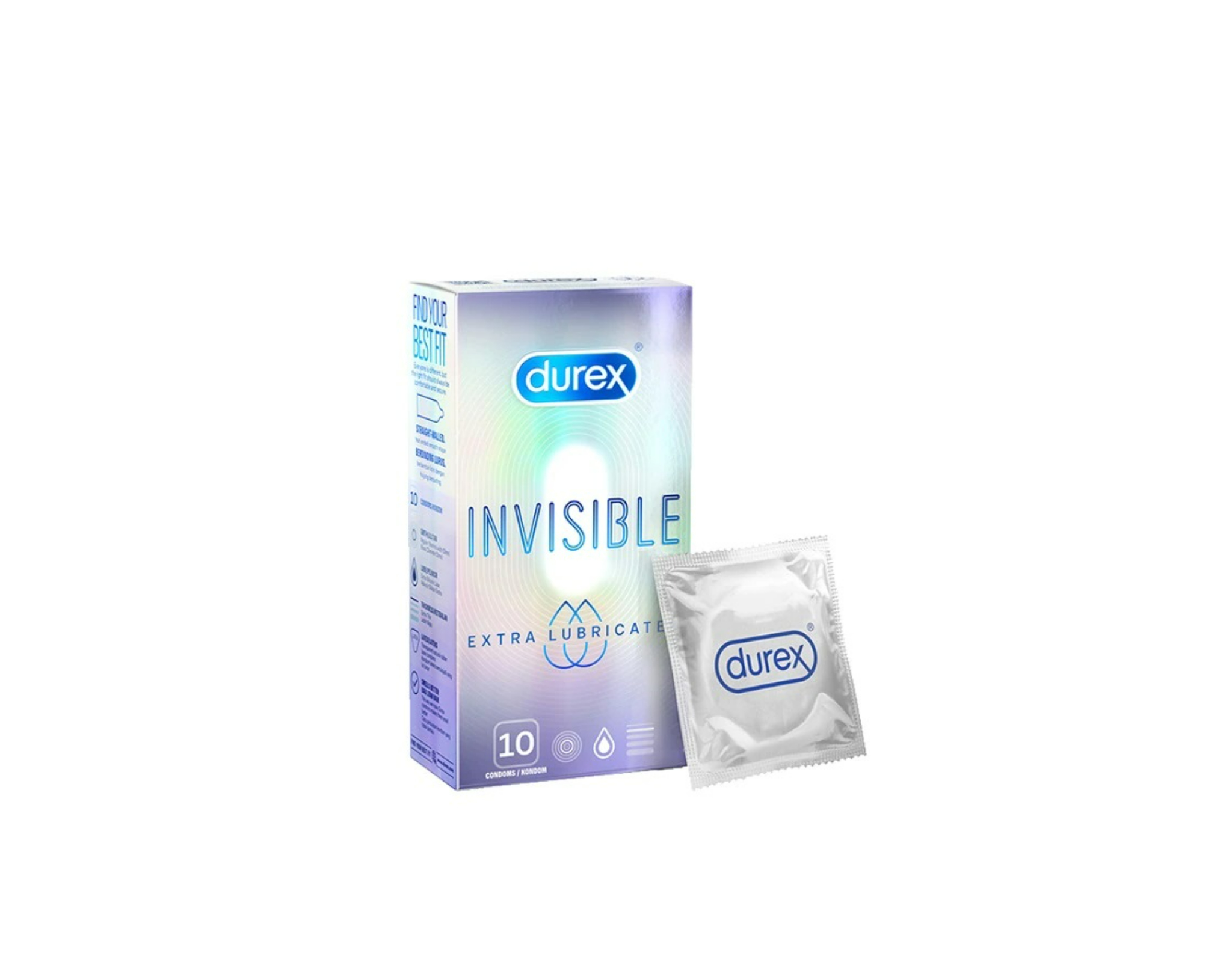 Durex Invisible Extra Lubricated | myaeon2go