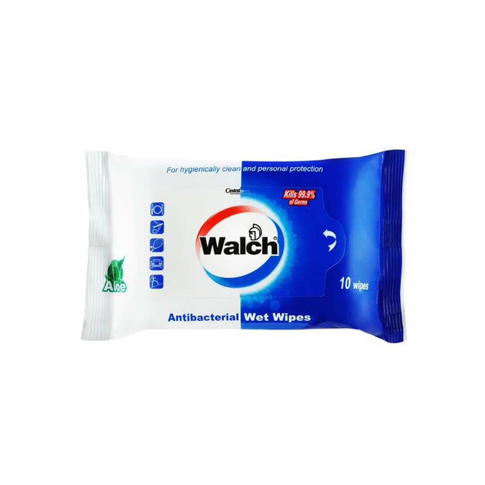 Walch Antibacterial Wet Wipes Aloe | myaeon2go