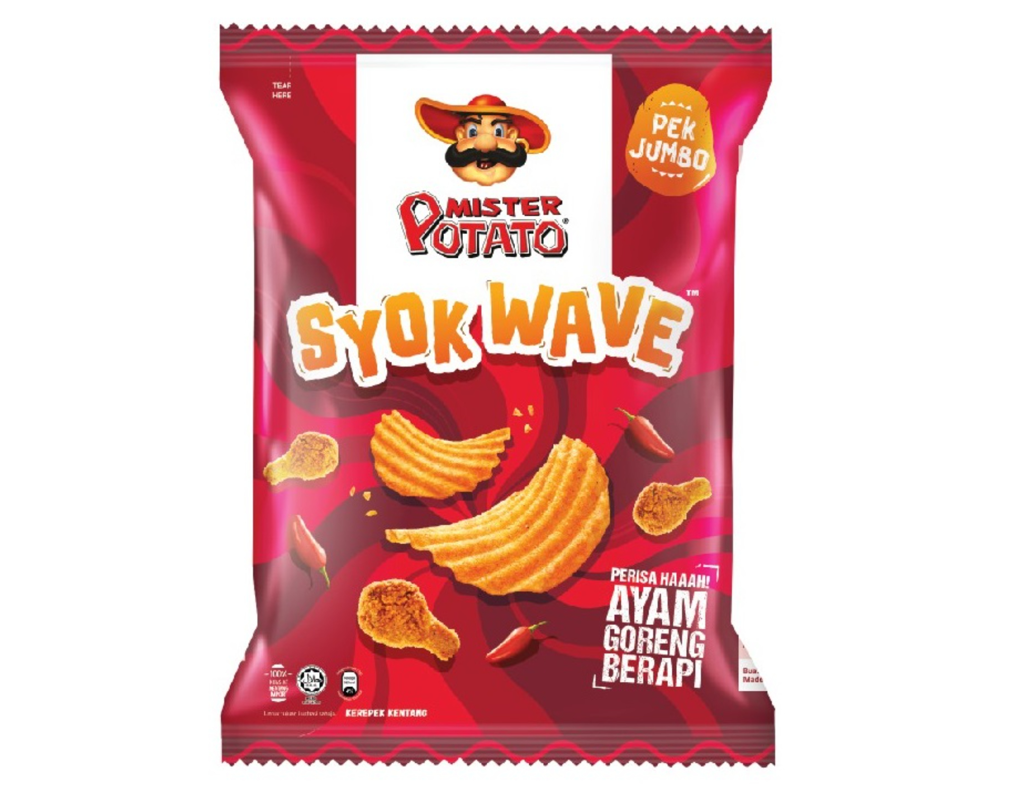 Mister Potato Syok Wave Fiery Fried Chicken | myaeon2go
