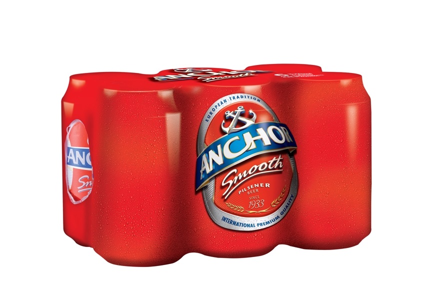 Anchor Beer Can, 6 x 320 ml - Smooth Pilsener