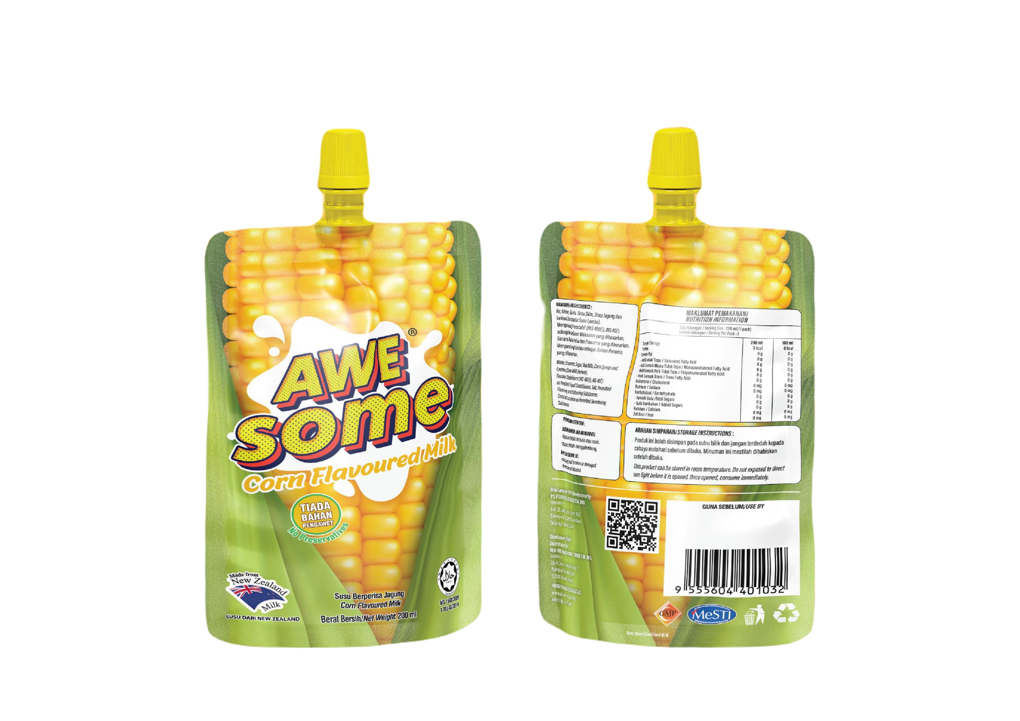 Awesome Corn Flavoured Milk | myaeon2go