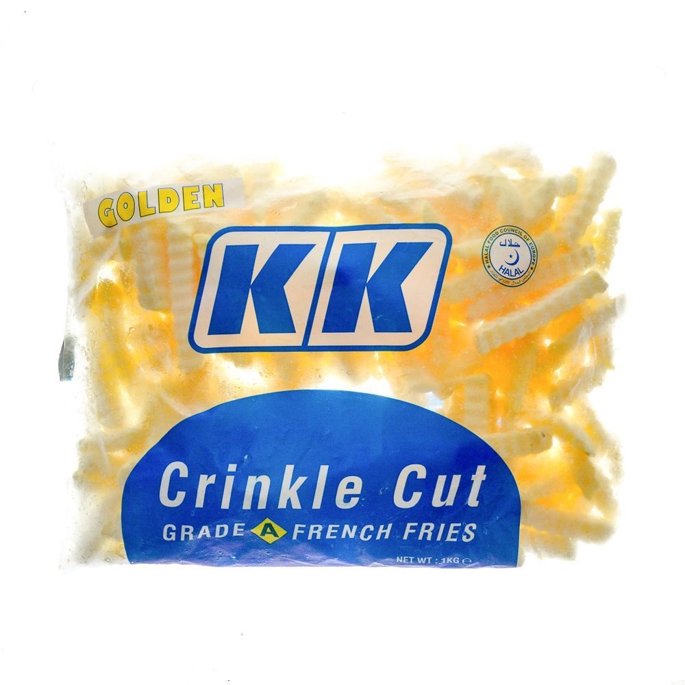 KK Crinkle Fries 1kg - Grade A French Fries