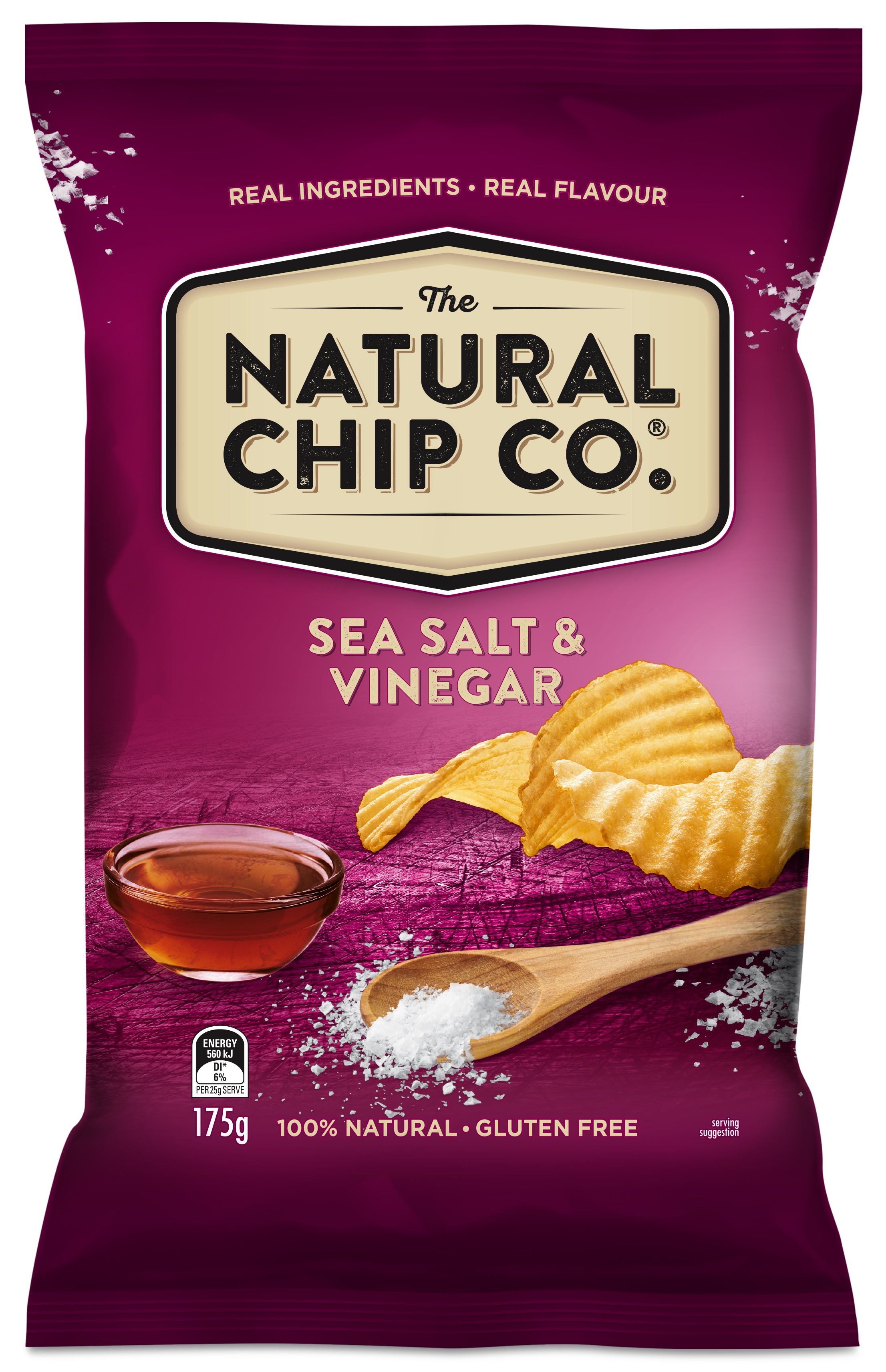 Natural Chip Co. Potato Chips Sea Salt & Vinegar | myaeon2go