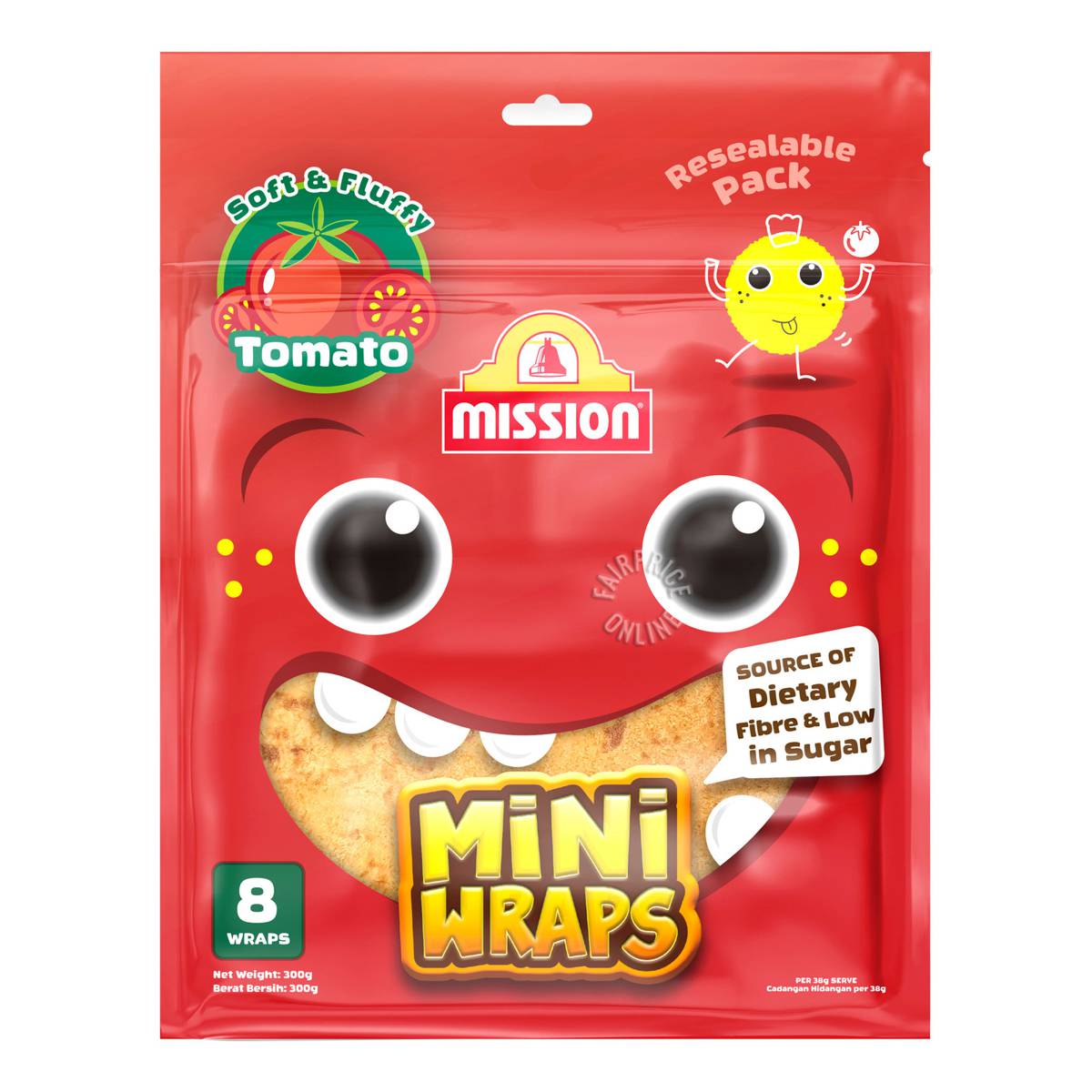 Mission Mini Wraps Tomato | myaeon2go