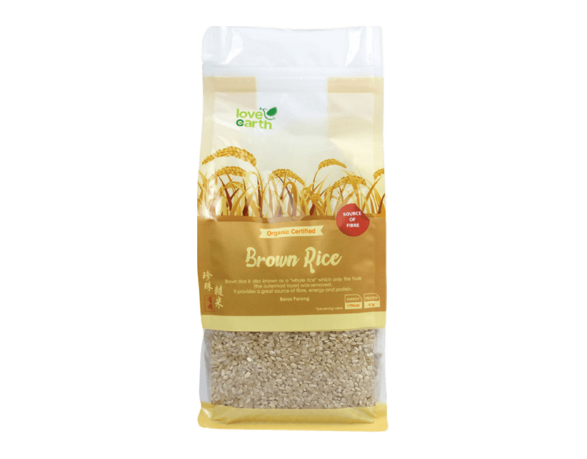 Love Earth Organic Brown Rice | myaeon2go