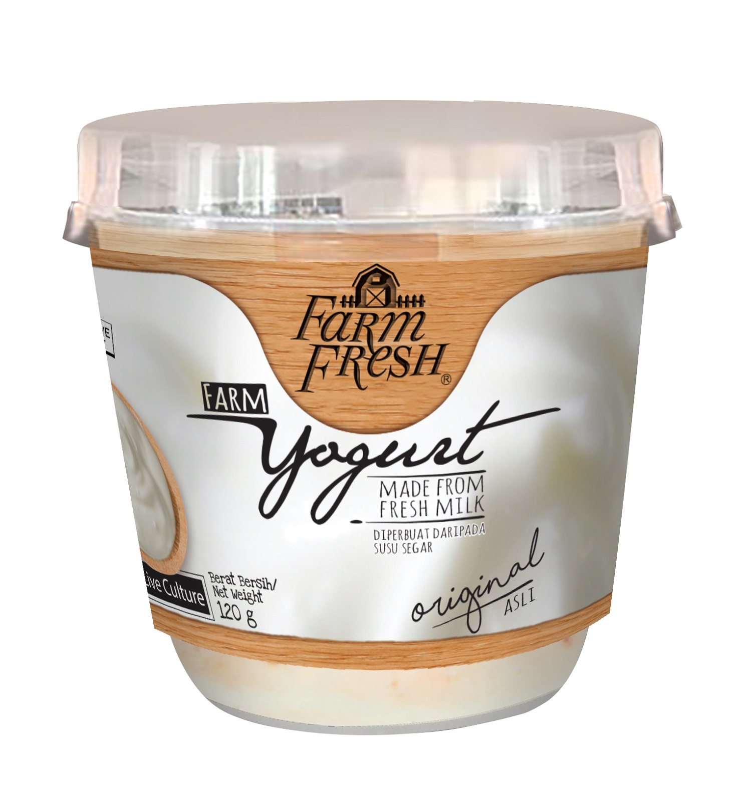 Farm Fresh Natural Yogurt, 120 g - Made from fresh milk