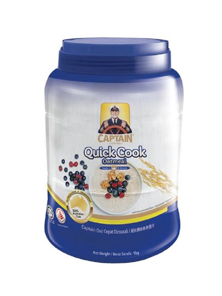 Captain Quick Cooking Oats (Jar) | myaeon2go