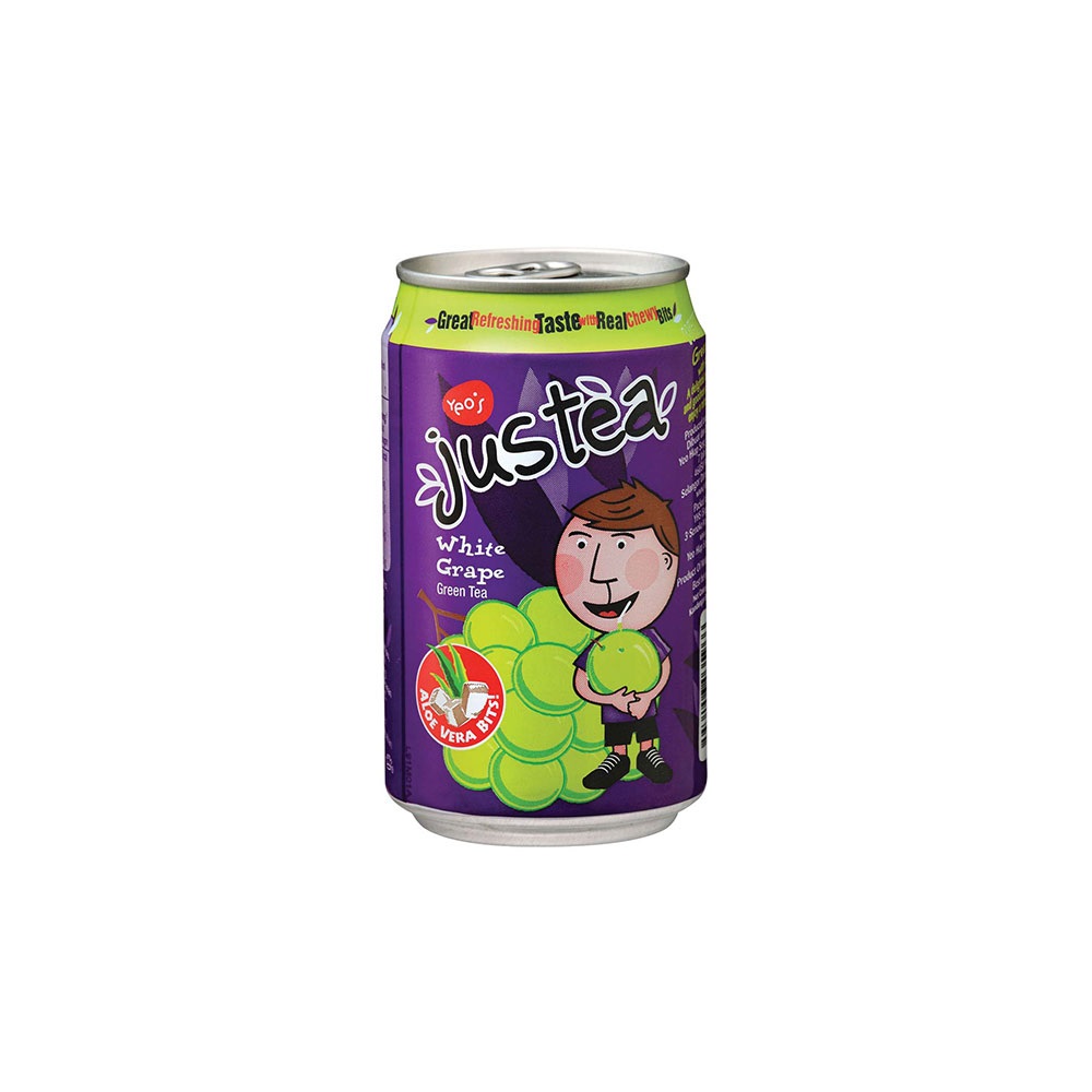 Justea Justea Green Tea White Grape With Aloe Vera | myaeon2go