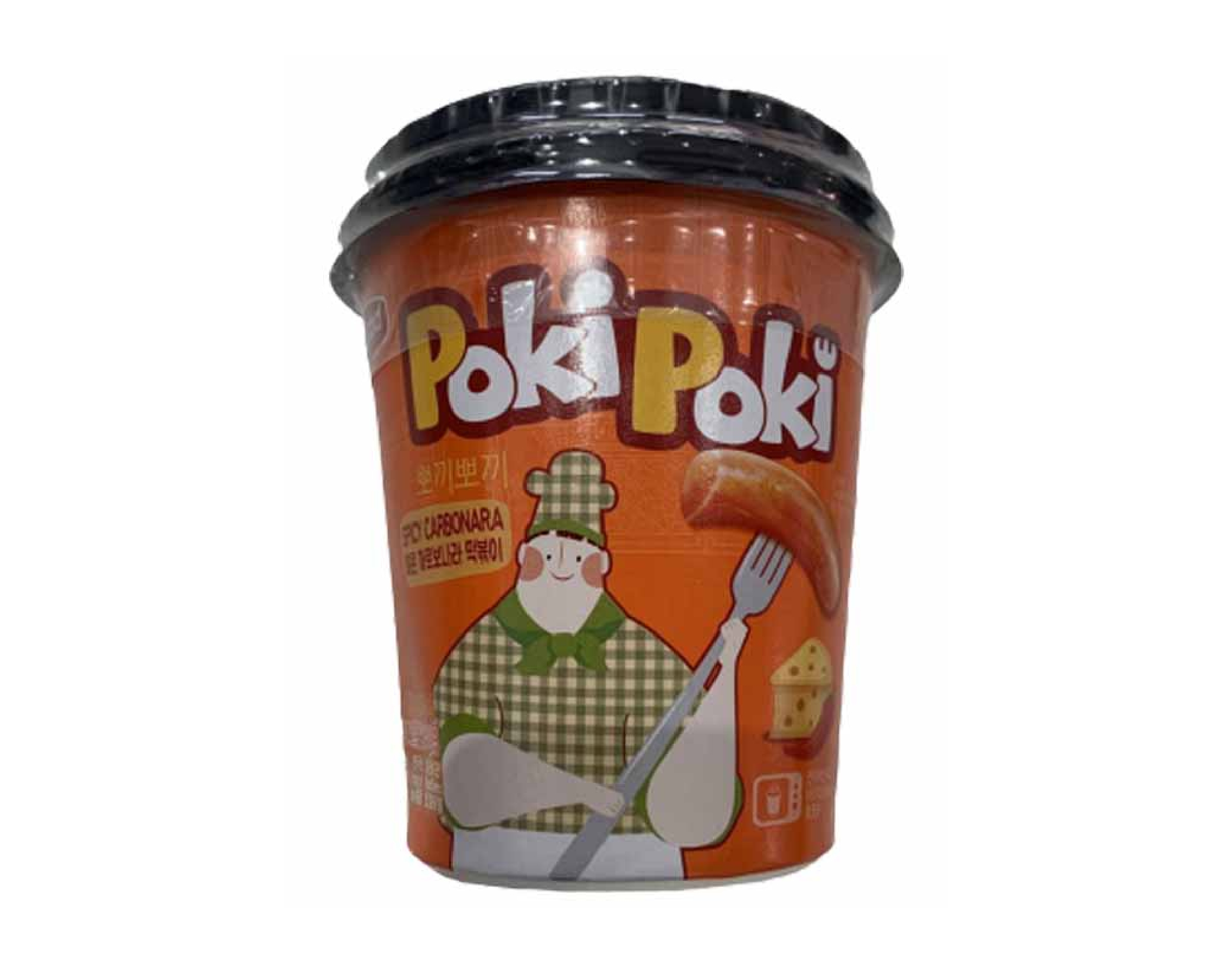 Pokipoki Topokki Cup Spicy Carbonara | myaeon2go