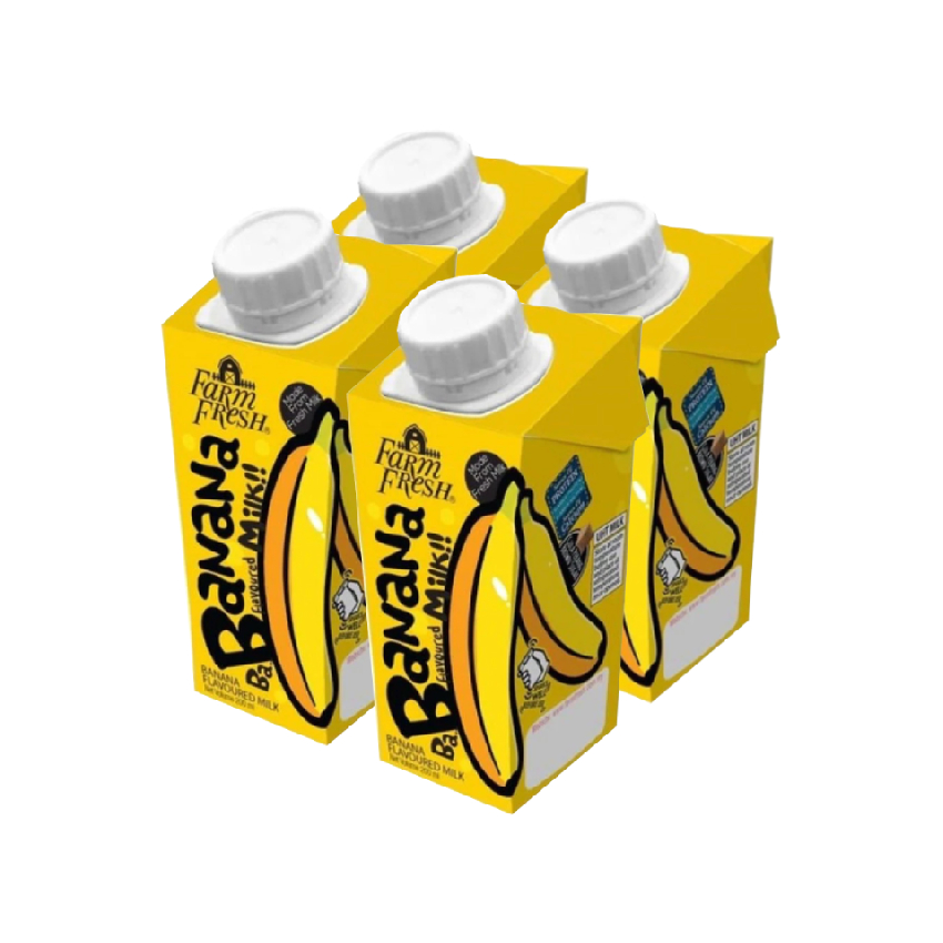 Farm Fresh Banana Flavoured UHT Milk | myaeon2go