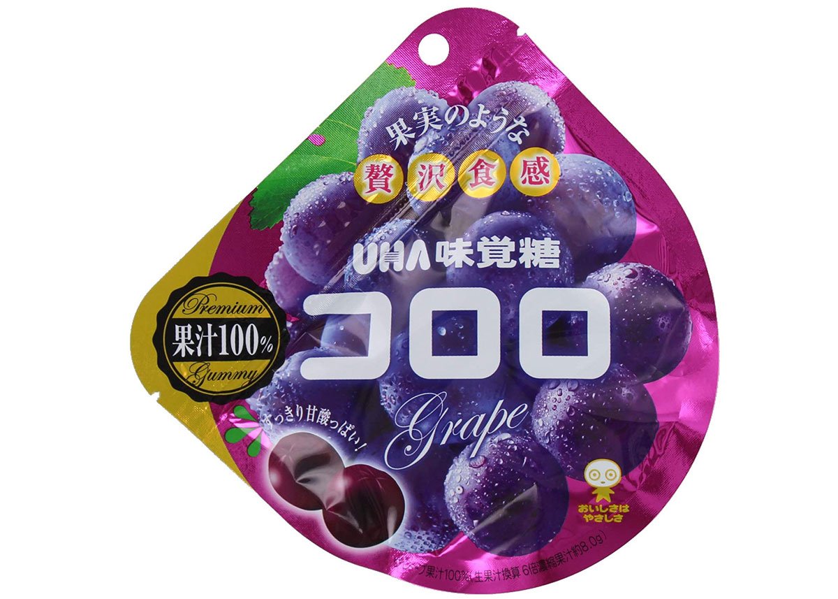Mikakuto Kororo Grape Gummy Candy | myaeon2go