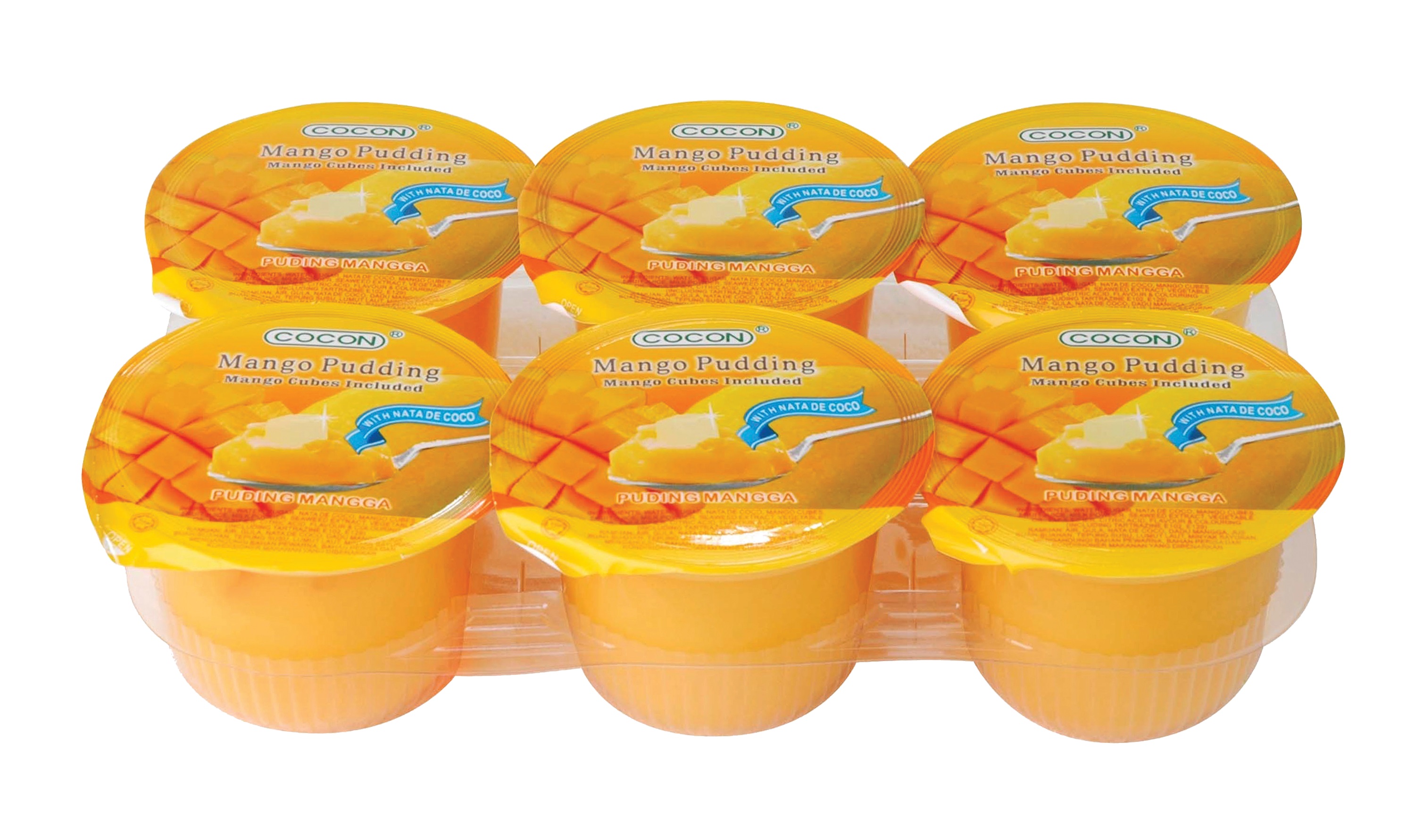 Cocon Nata Fruit Cube Mini Mango Pudding | myaeon2go