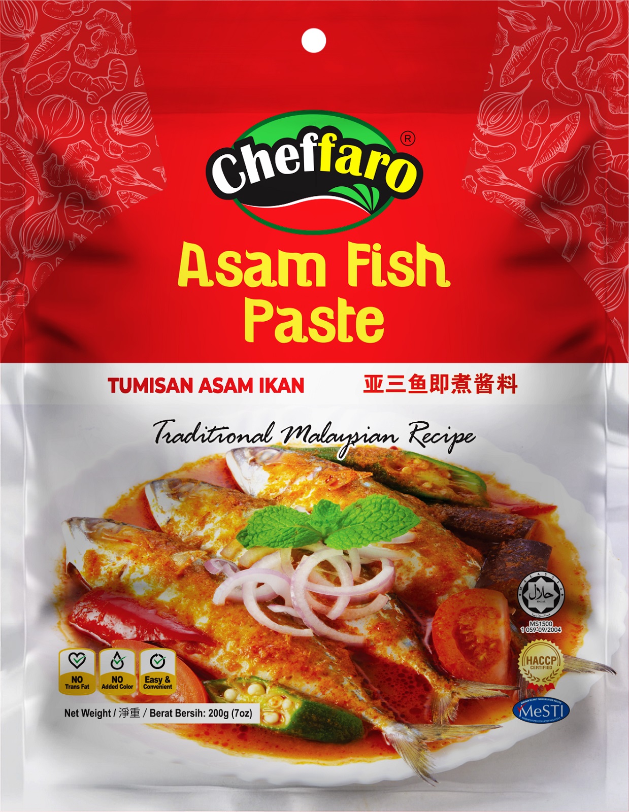 Cheffaro Asam Fish Paste | myaeon2go