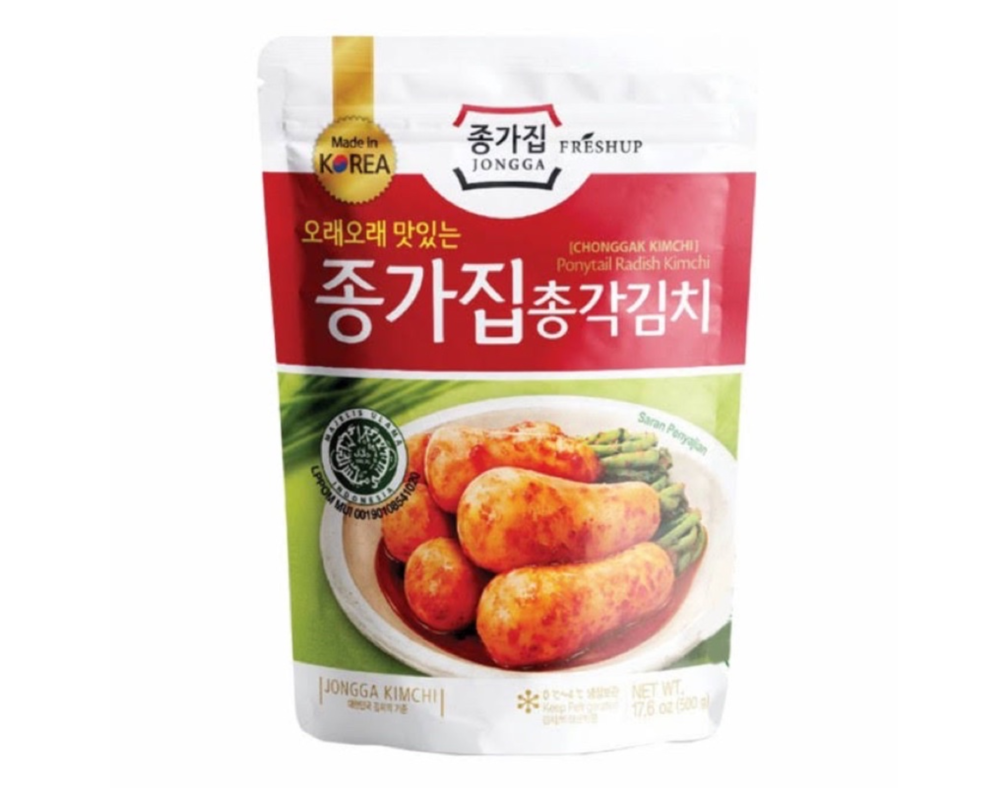 Jongga Kimchi Ponytail Radish (Chonggak) | myaeon2go