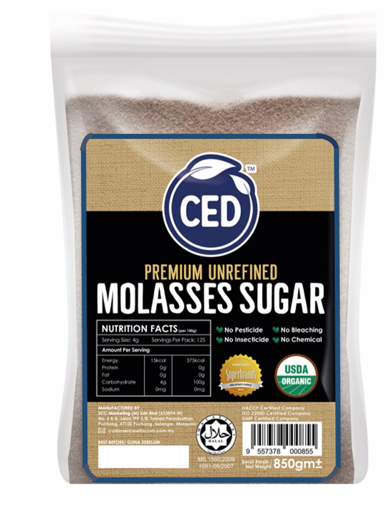 CED Premium Unrefined Molasses Sugar | myaeon2go