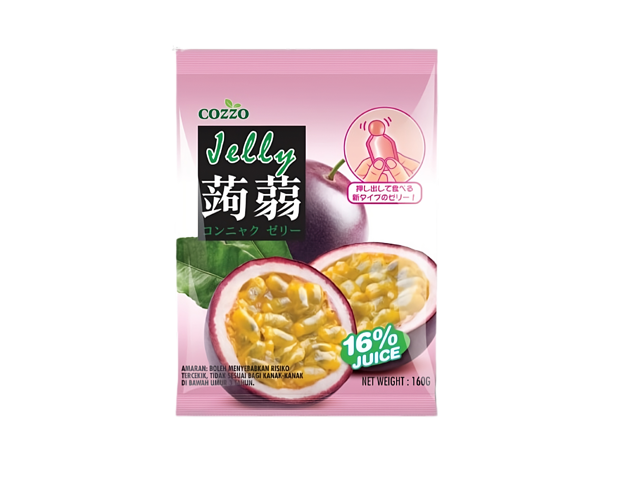 Cozzo Jushida Konnyaku Jelly Passion Fruit | myaeon2go