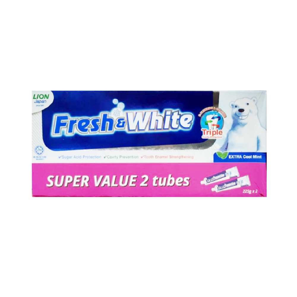 Fresh & White Fresh & White Fresh Cool Mint Twinpack | myaeon2go