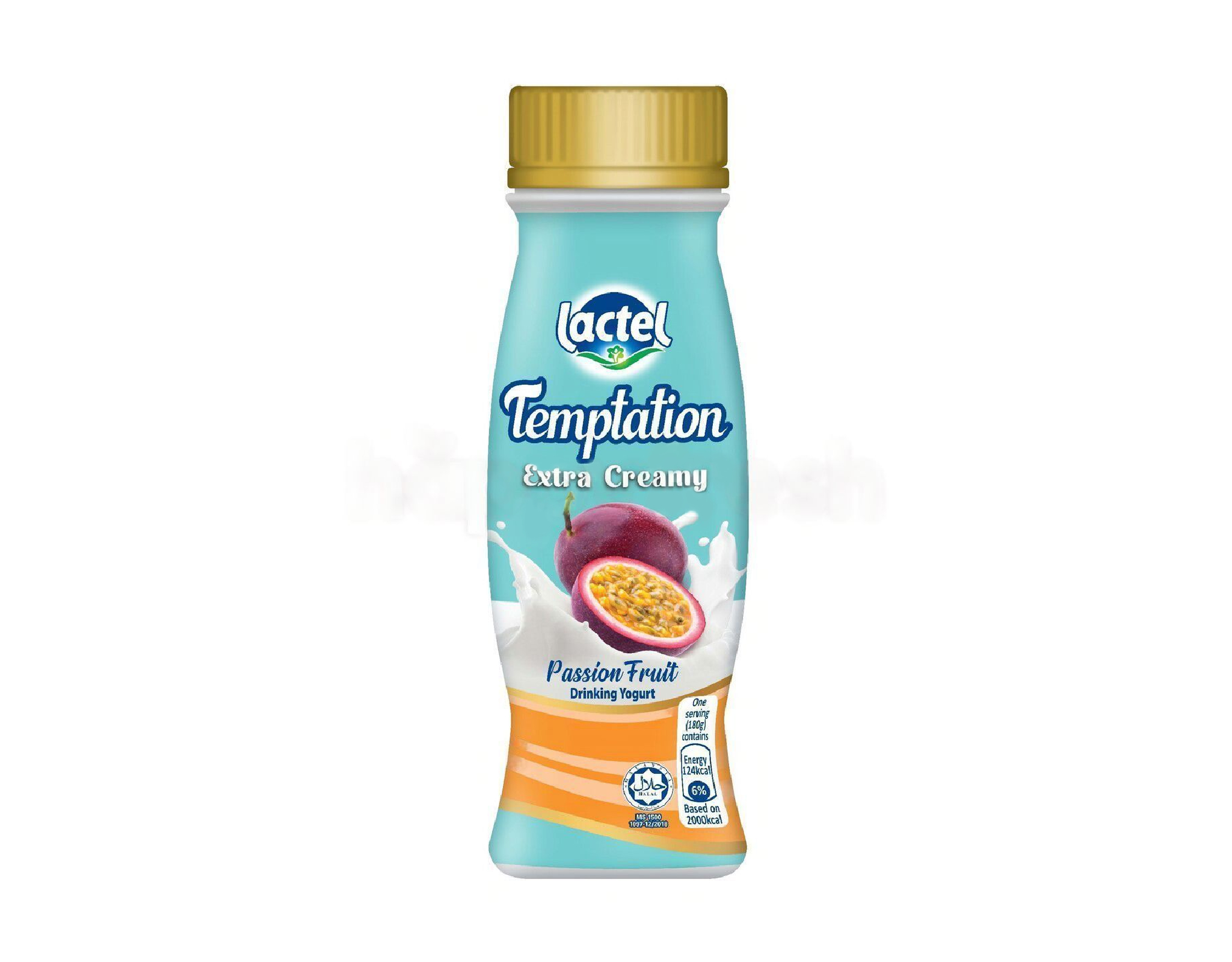 Lactel Temptation Passion Fruit Drinking Yogurt | myaeon2go