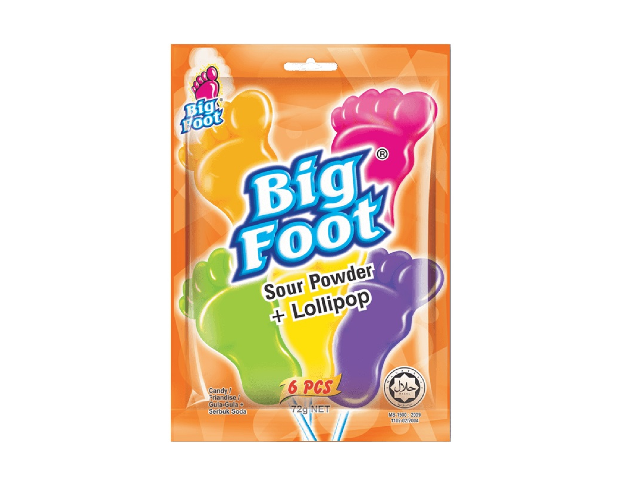 Big Foot Sour Powder + Lollipop | myaeon2go