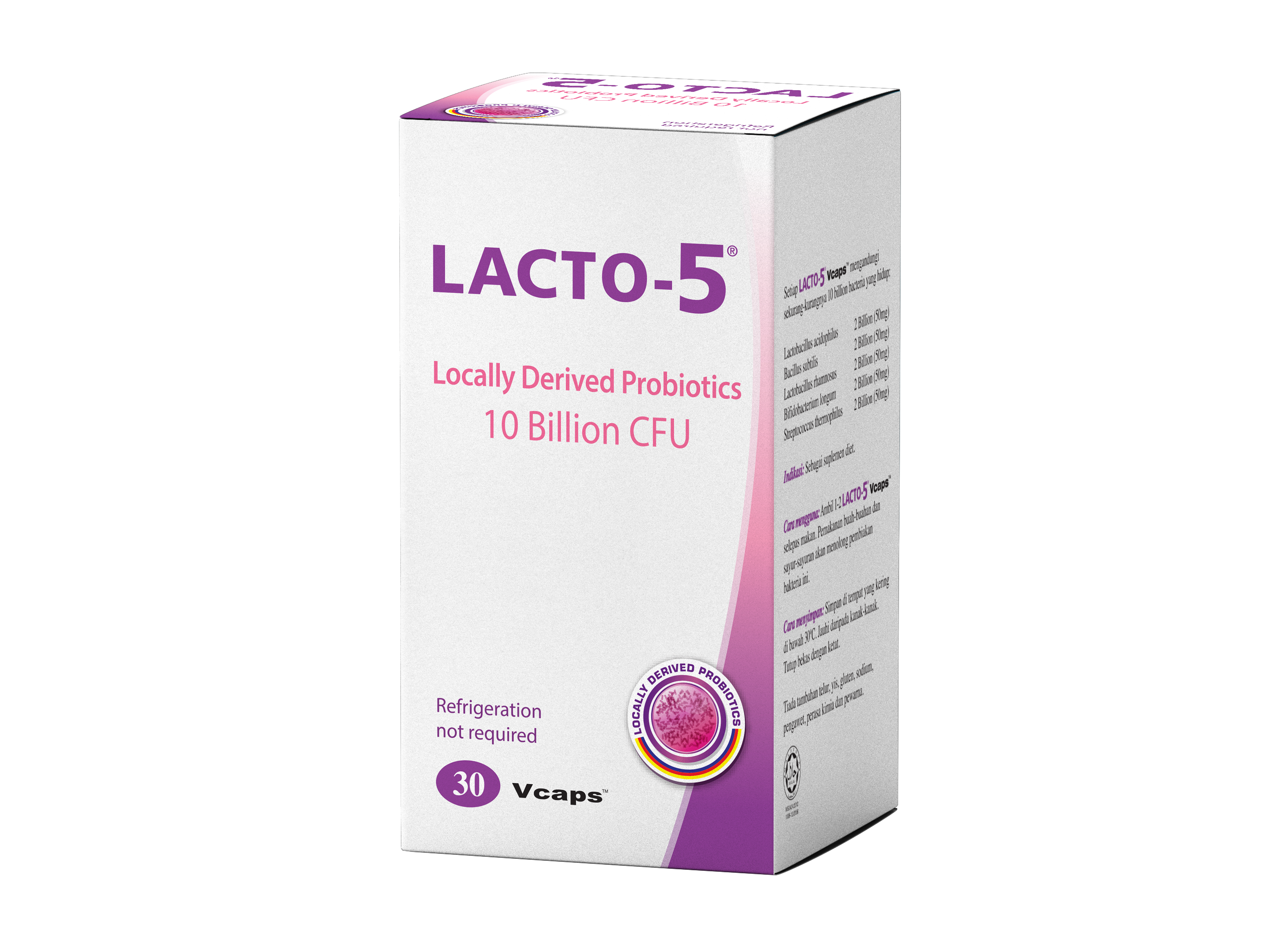 Total Health Concept Thc Lacto-5 Vegicaps | myaeon2go