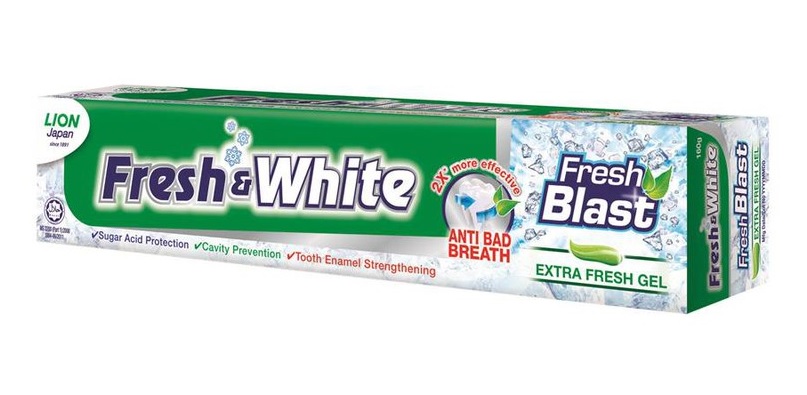 Fresh & White Toothpaste Extra Fresh Gel | myaeon2go
