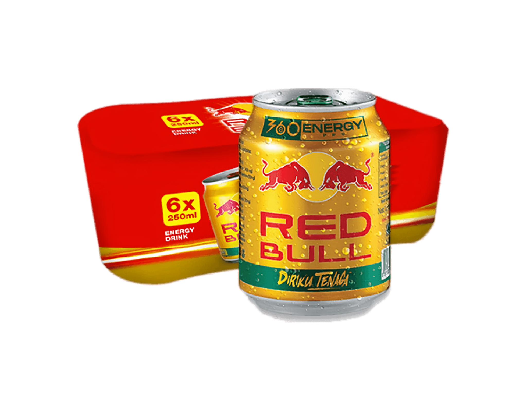 Red Bull Gold, 6 x 250 ml - Boost Your Energy
