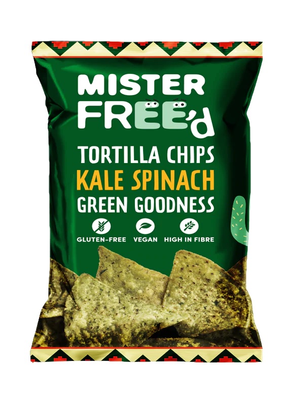Mister Freed Tortilla Chips With Kale&Spinach | myaeon2go