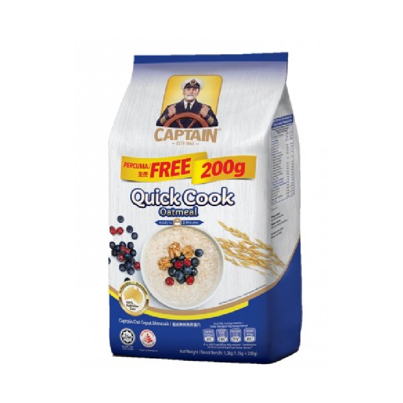 Captain Quick Cooking Oats | myaeon2go