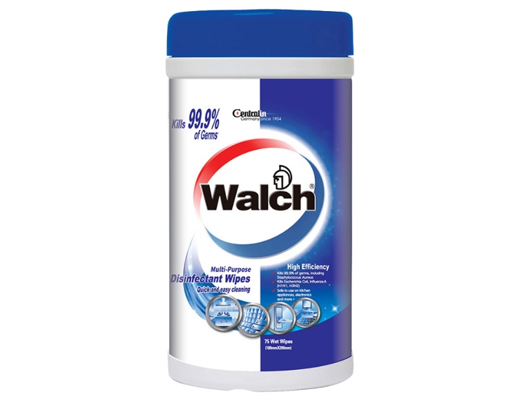 Walch Multipurpose Disinfectant Wipes High Efficacy | myaeon2go