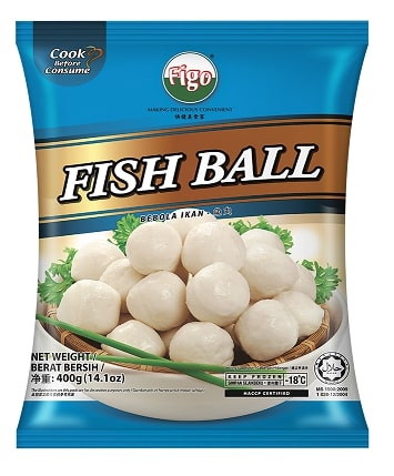 Figo White Fish Ball 400g - Delicious & Convenient