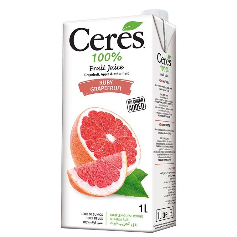 Ceres 100% Fruit Juice Ruby Grapefruit | myaeon2go