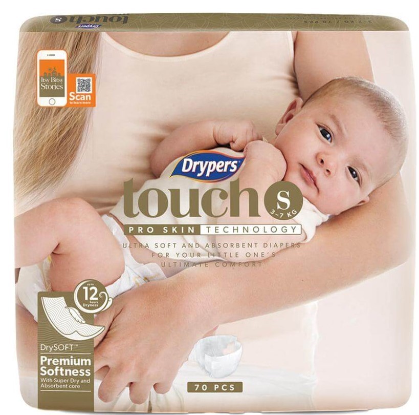 Drypers Touch Mega Pack S | myaeon2go