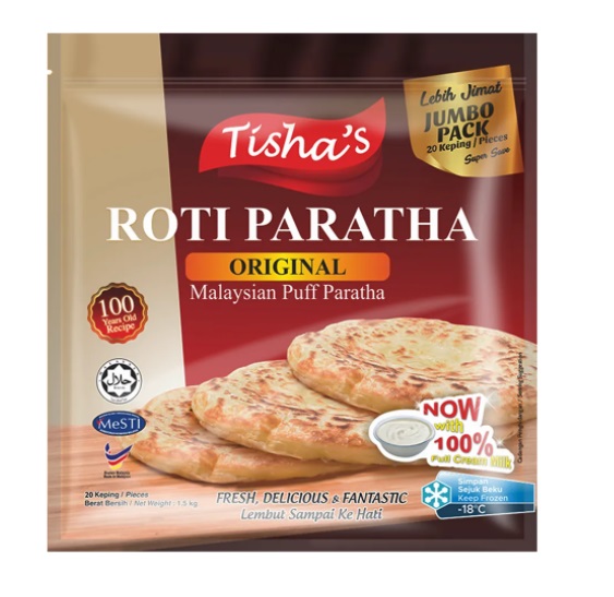 Tisha's Roti Paratha Jumbo | myaeon2go