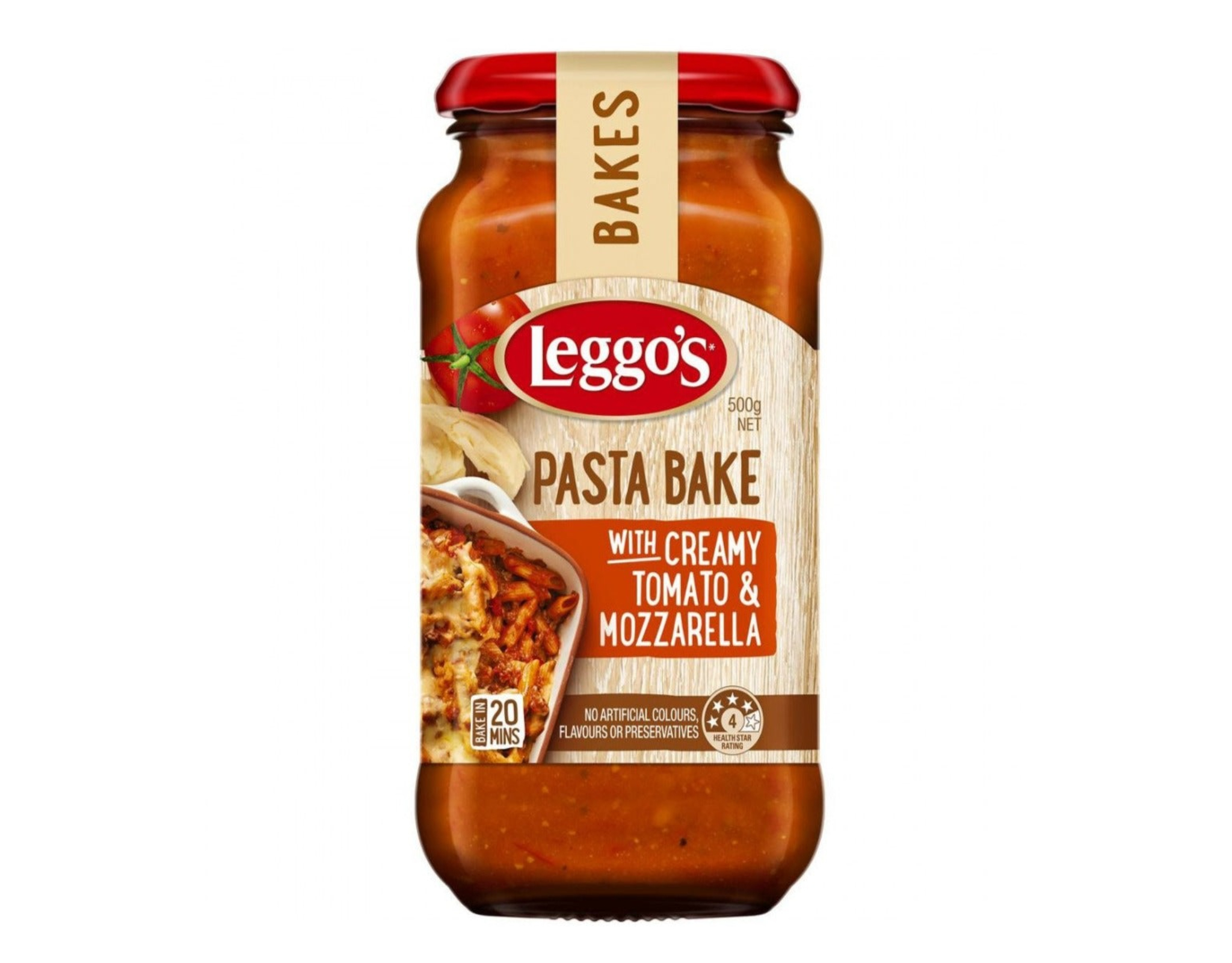 Leggo's Pasta Bake Creamy Tomato & Mozzarella | myaeon2go