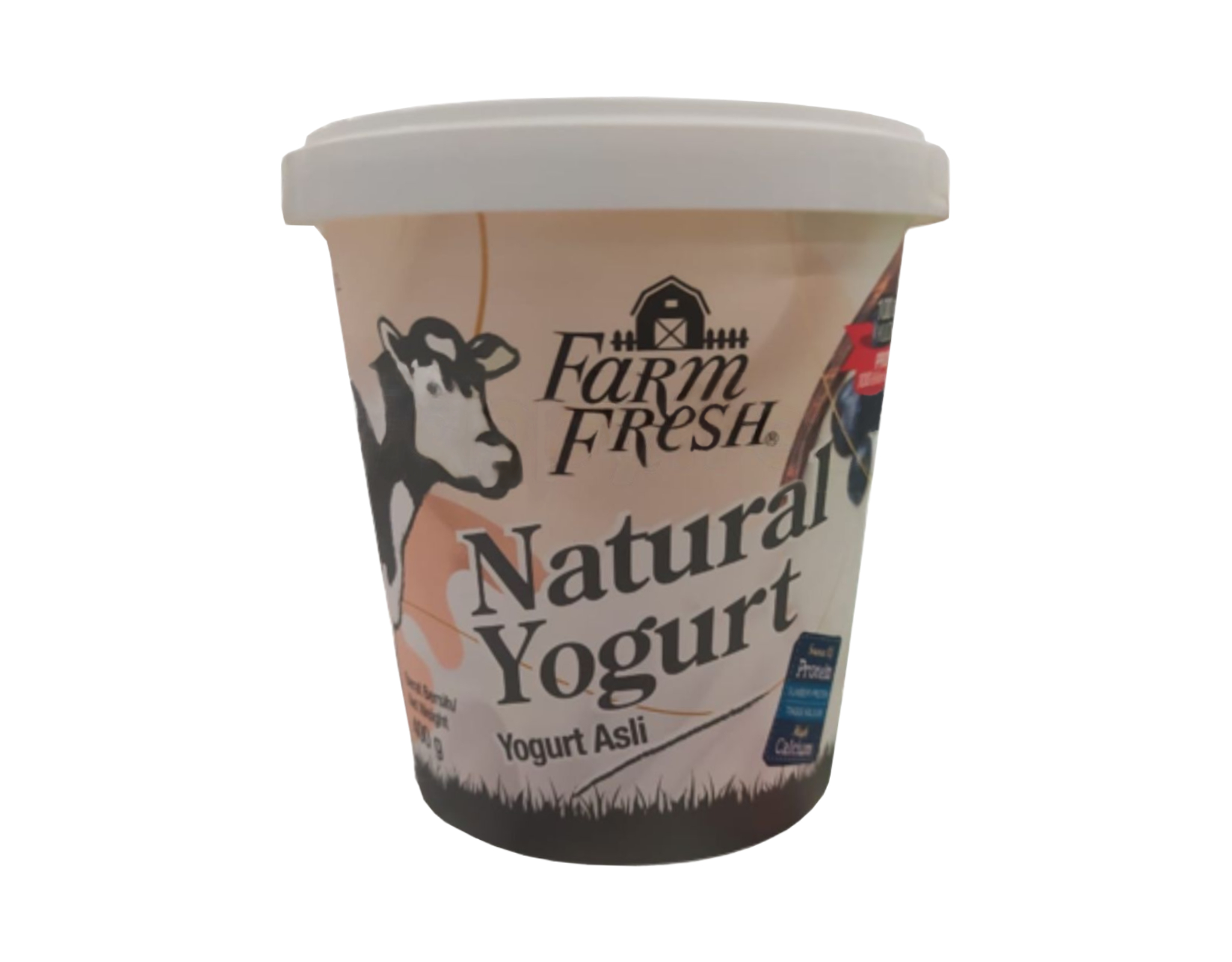Farm Fresh Natural Yogurt, 400g - Calcium & Live Cultures