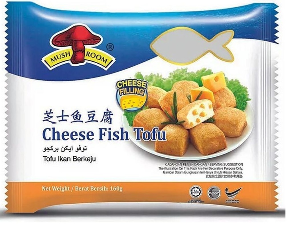 Mushroom Cheese Fish Tofu | myaeon2go