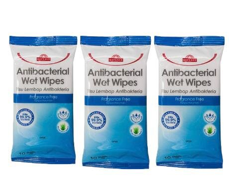 TOPVALU Antibacterial Wet Wipes Fragrance Free | myaeon2go