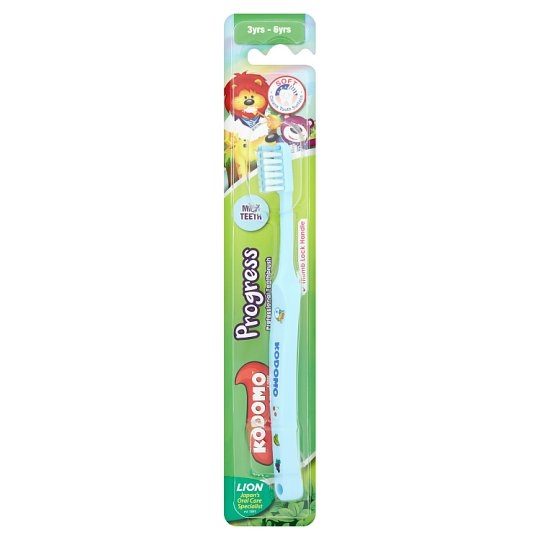 Kodomo Lion Soft & Slim Toothbrush 3-5 Years | myaeon2go