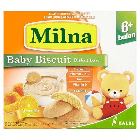 Milna Baby Biscuit+DHA Orange | myaeon2go