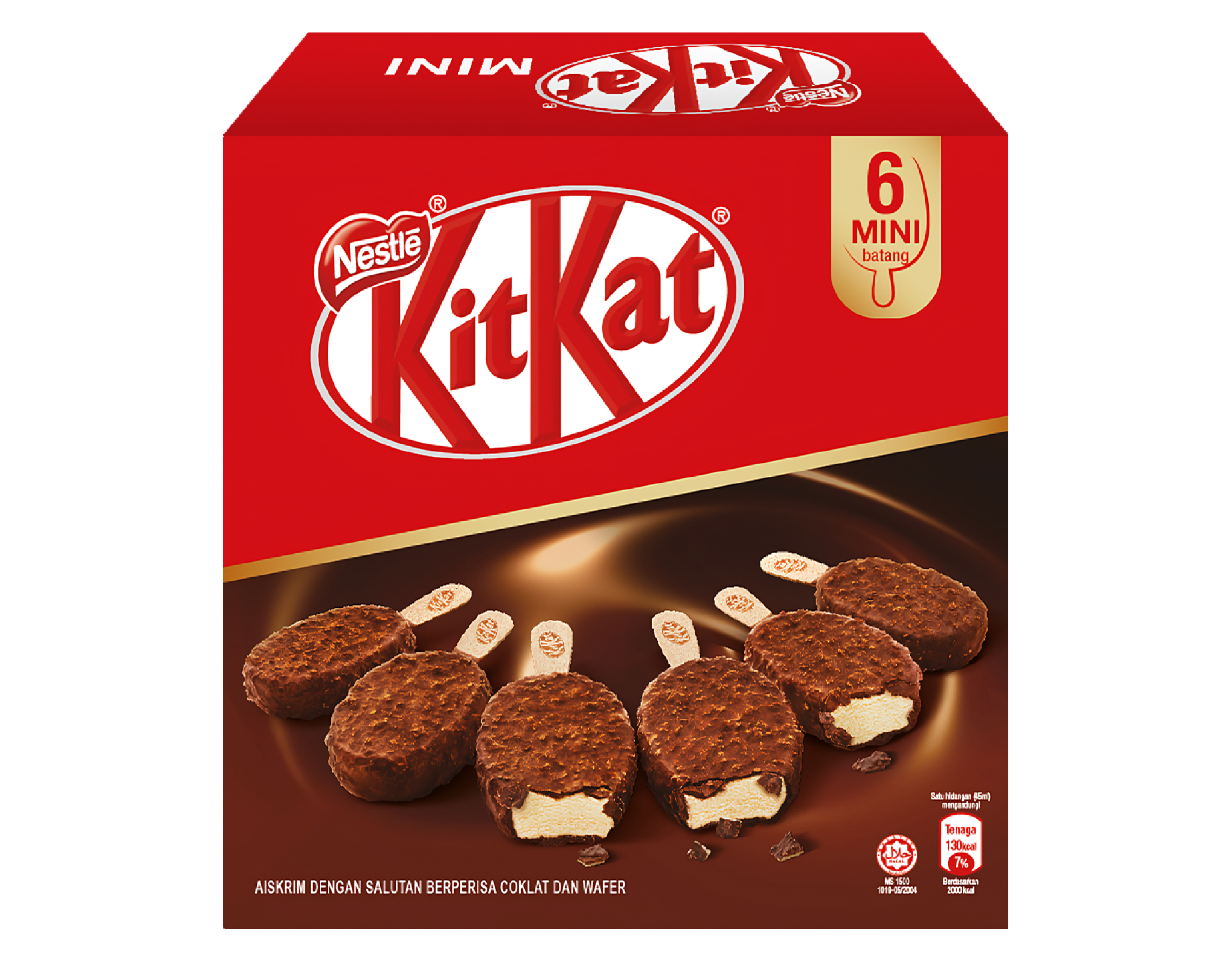 Kit Kat Mini Stick Multipack, 6 x 45 ml - Creamy Delight