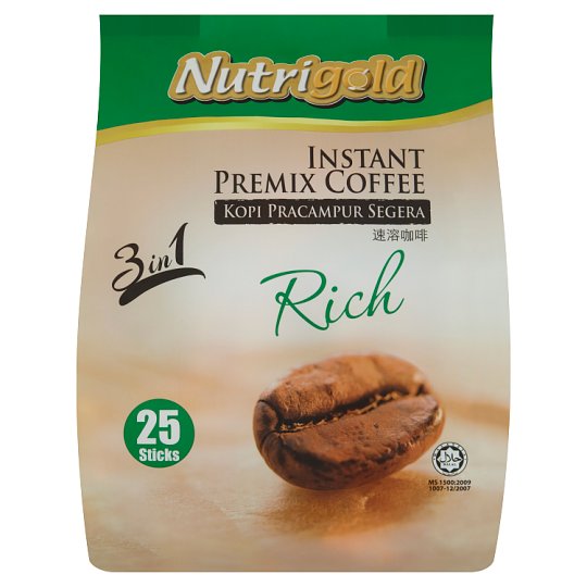 Nutrigold 3In1 Premix Coffee Rich | myaeon2go