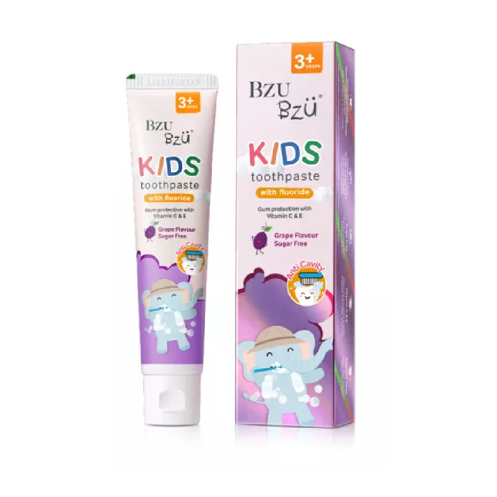 Bzu Bzu Kids Toothpaste Grape | myaeon2go