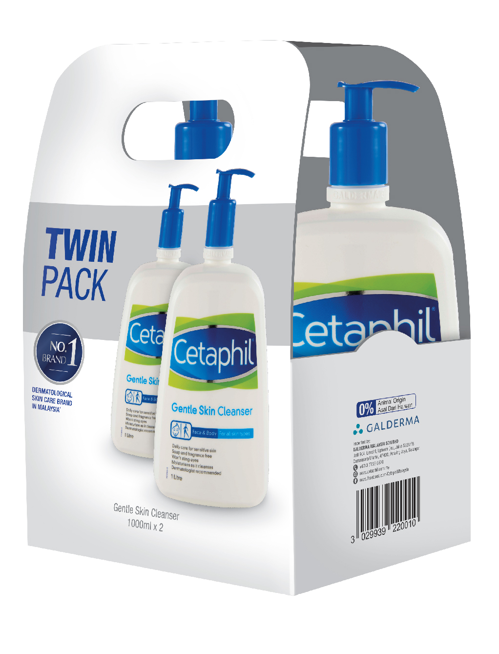 Cetaphil Skin Cleanser Twinpack | myaeon2go