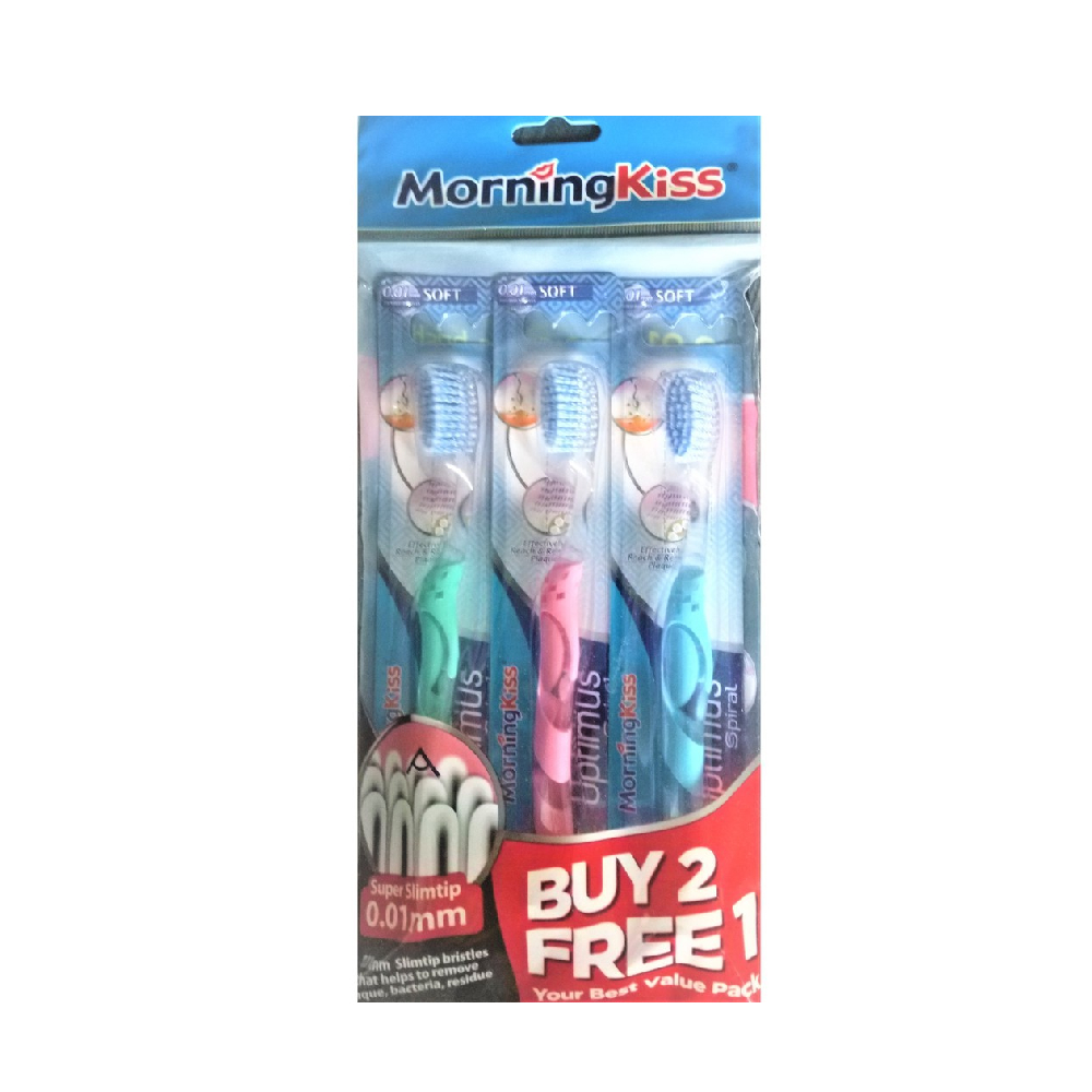 MorningKiss Toothbrush Optimus Soft Tapered | myaeon2go