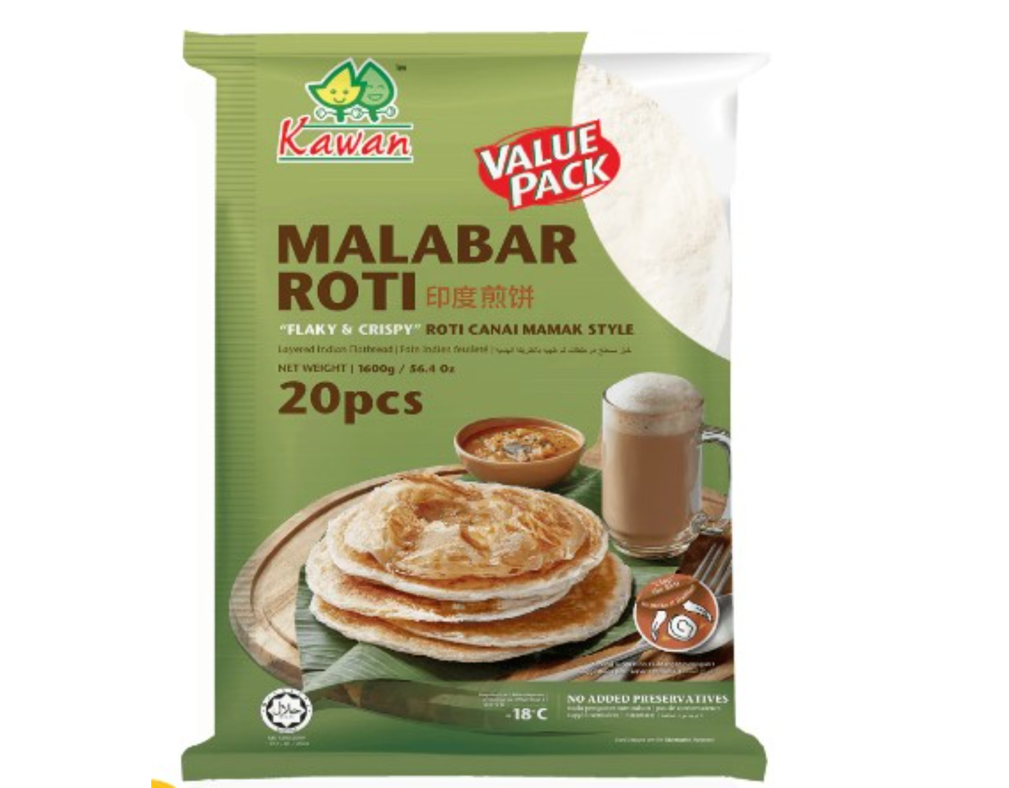 Kawan Malabar Roti Value Pack Malabar Roti Value Pack | myaeon2go